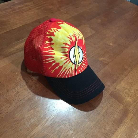 Accessories | Yellow Flash Six Flags Cap | Poshmark
